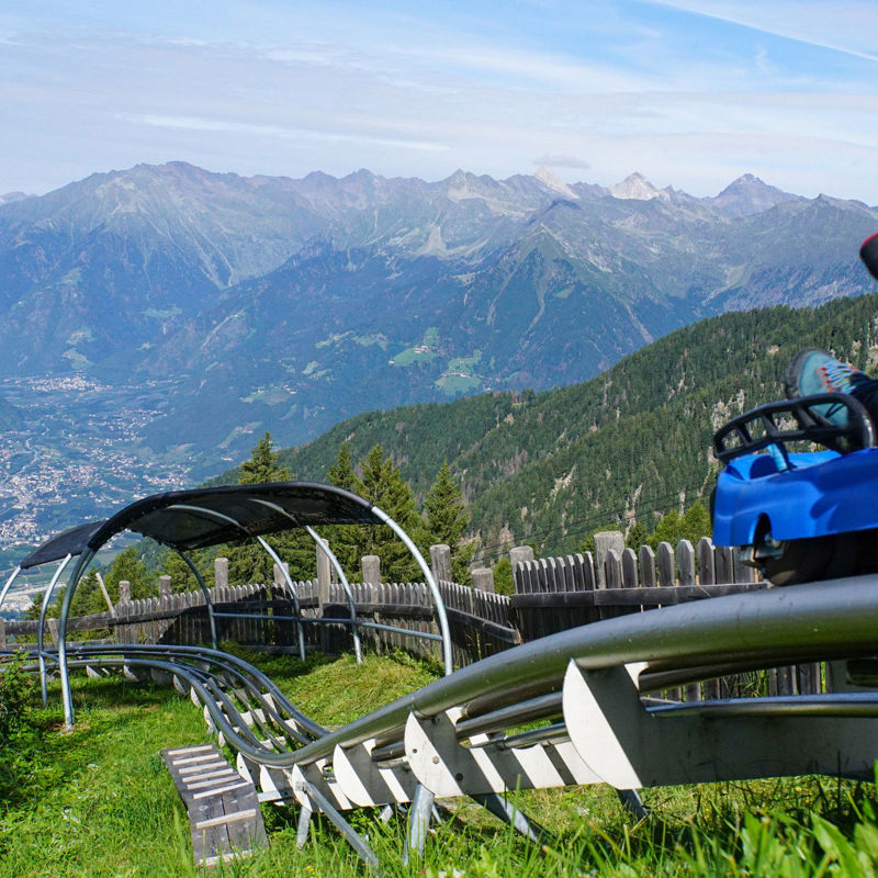 Alpine Bob: tobogganing fun above Meran | South Tyrol Blog